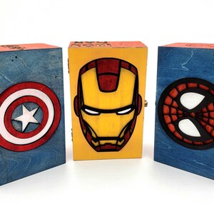 IRON Man Inspired Gift Box Personalization Available - Etsy