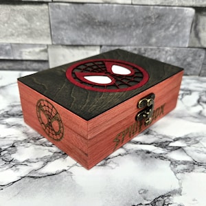 SPIDEY Box Spiderman Inspired Miles Morales Gift Box Personalization ...