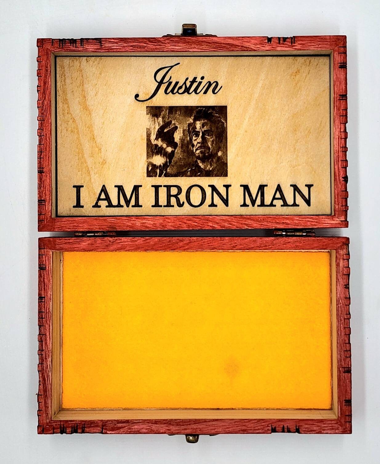 IRON Man Inspired Gift Box Personalization Available - Etsy