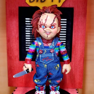 Full Size Bendyfigs CHUCKY Shadow Box Childsplay the Movie Multi Color ...