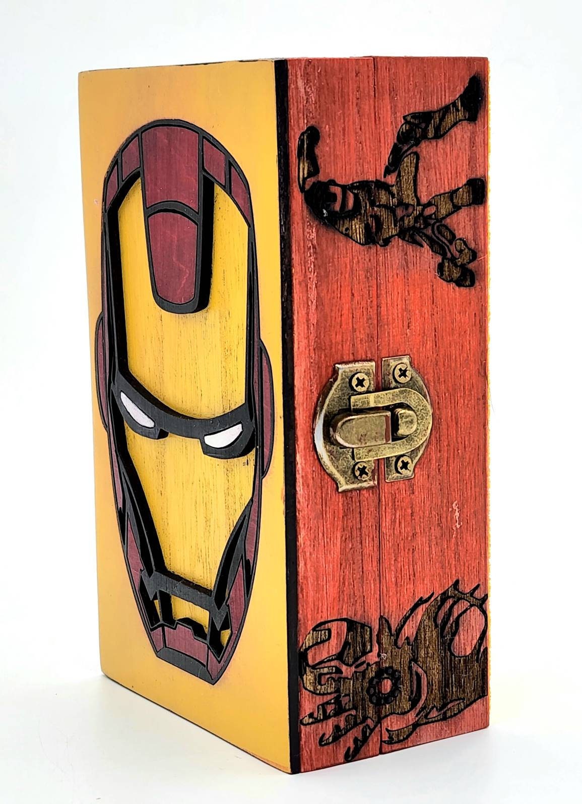 IRON Man Inspired Gift Box Personalization Available - Etsy