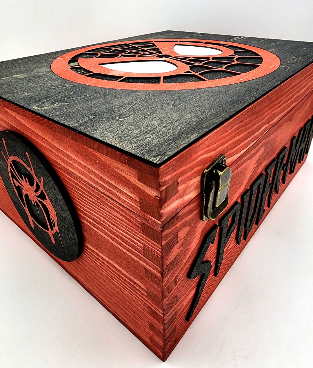 Large Miles Morales Spidermaninspired Gift Box Letter Box LARGE - Etsy