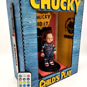 Full Size Bendyfigs CHUCKY Shadow Box Childsplay the Movie Multi Color ...