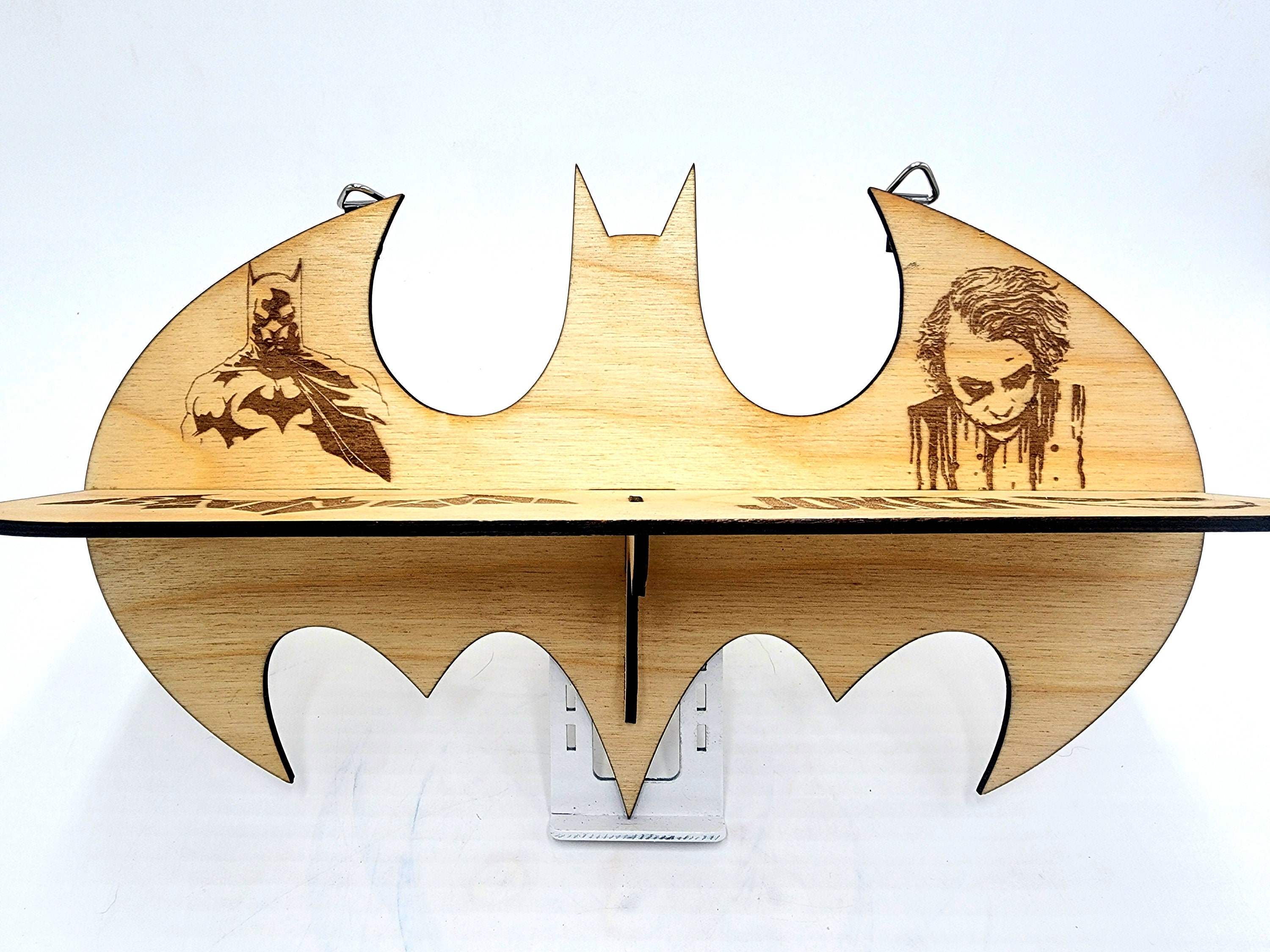 Wall Shelf for Action Figure Batman Display Shelf - Etsy