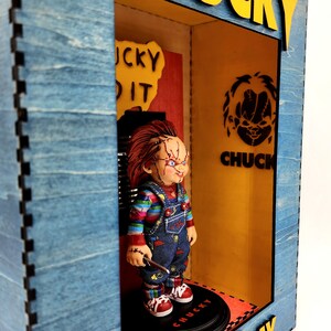 Full Size Bendyfigs CHUCKY Shadow Box Childsplay the Movie Multi Color ...