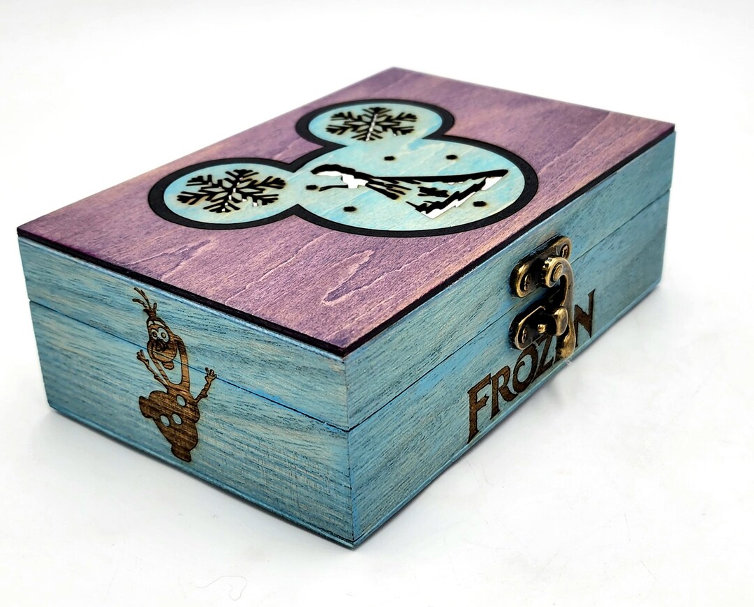 Frozen Princess Inspired Gift Box Personalization Included - Etsy