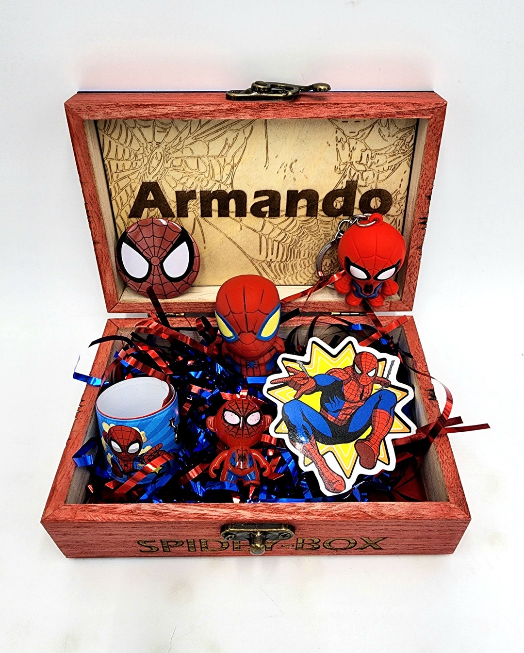 Spidey Box Spiderman Easter Basket Box Personalization Available ...