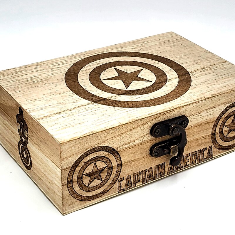 Captain America Jewelry - Etsy