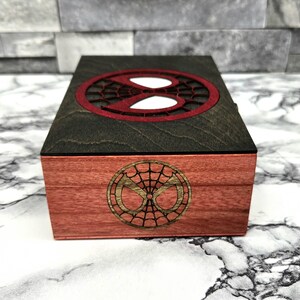 SPIDEY Box Spiderman Inspired Miles Morales Gift Box Personalization ...