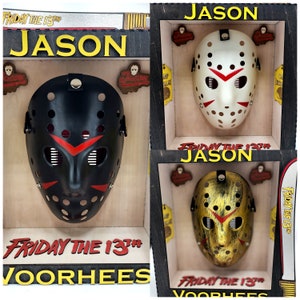 Full Size Hockey Mask Shadow Box Jason Friday the 13th - Etsy