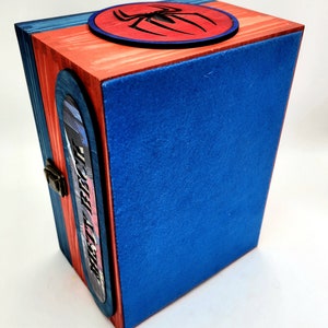 Large Spidey Box Spiderman Inspired Gift Box Letter Box Medium - Etsy
