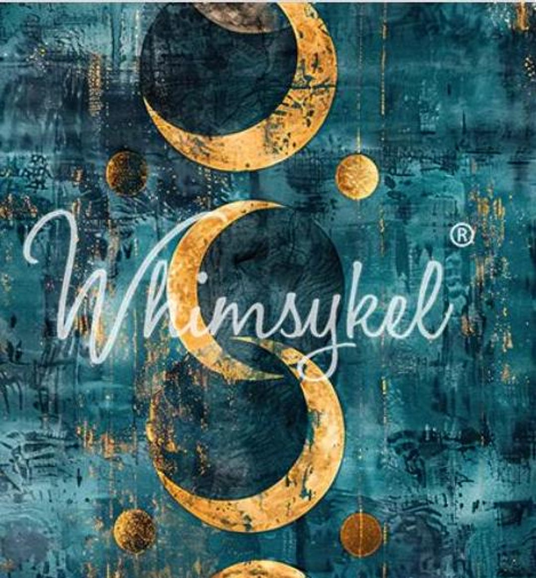 Moonlit Harmony by Whimsykel Designs 21 X 29 Furniture Decoupage Paper ...