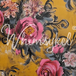Rustic Rosewood - Large Decoupage Paper - A1 - Whimsykel Designs ...