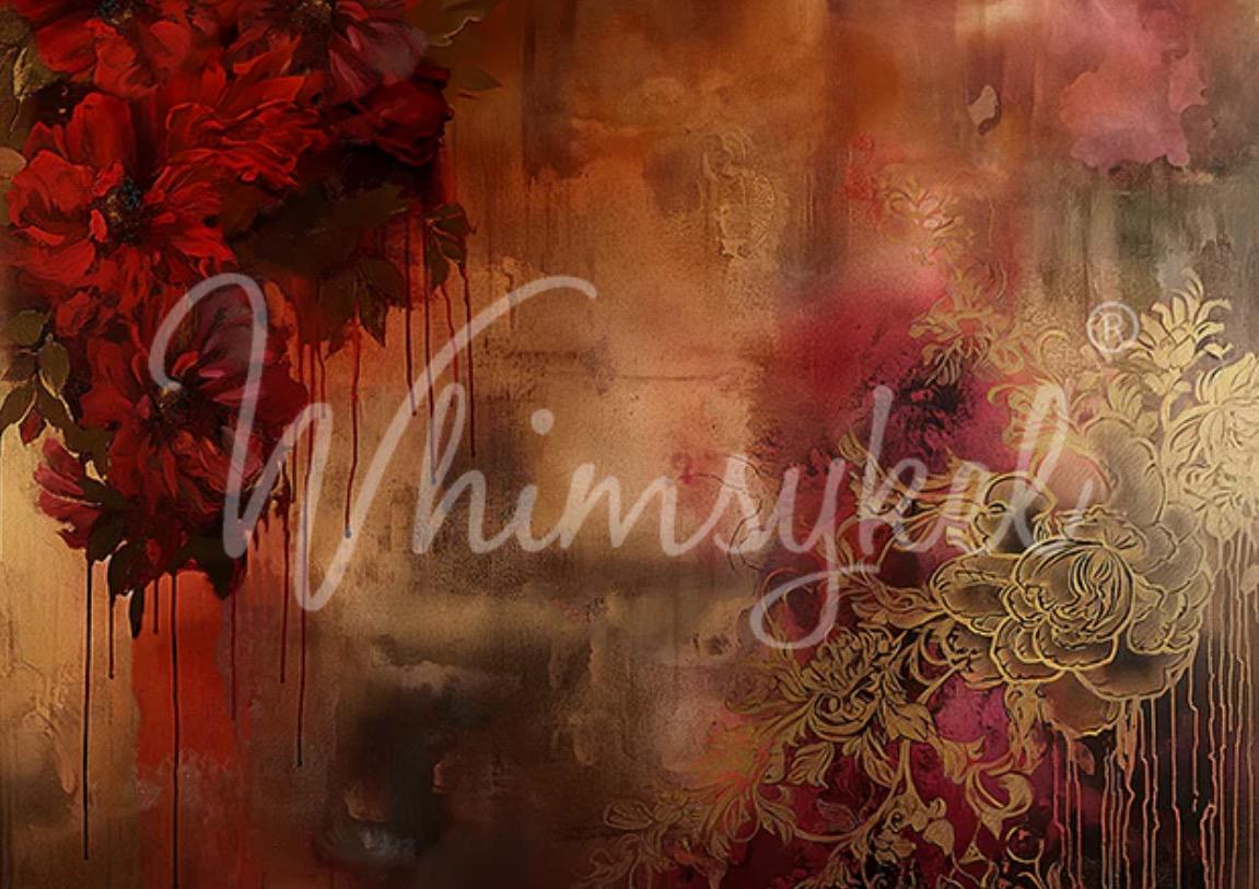 Glided Patina - by Whimsykel Designs -large Furniture Decoupage Paper ...