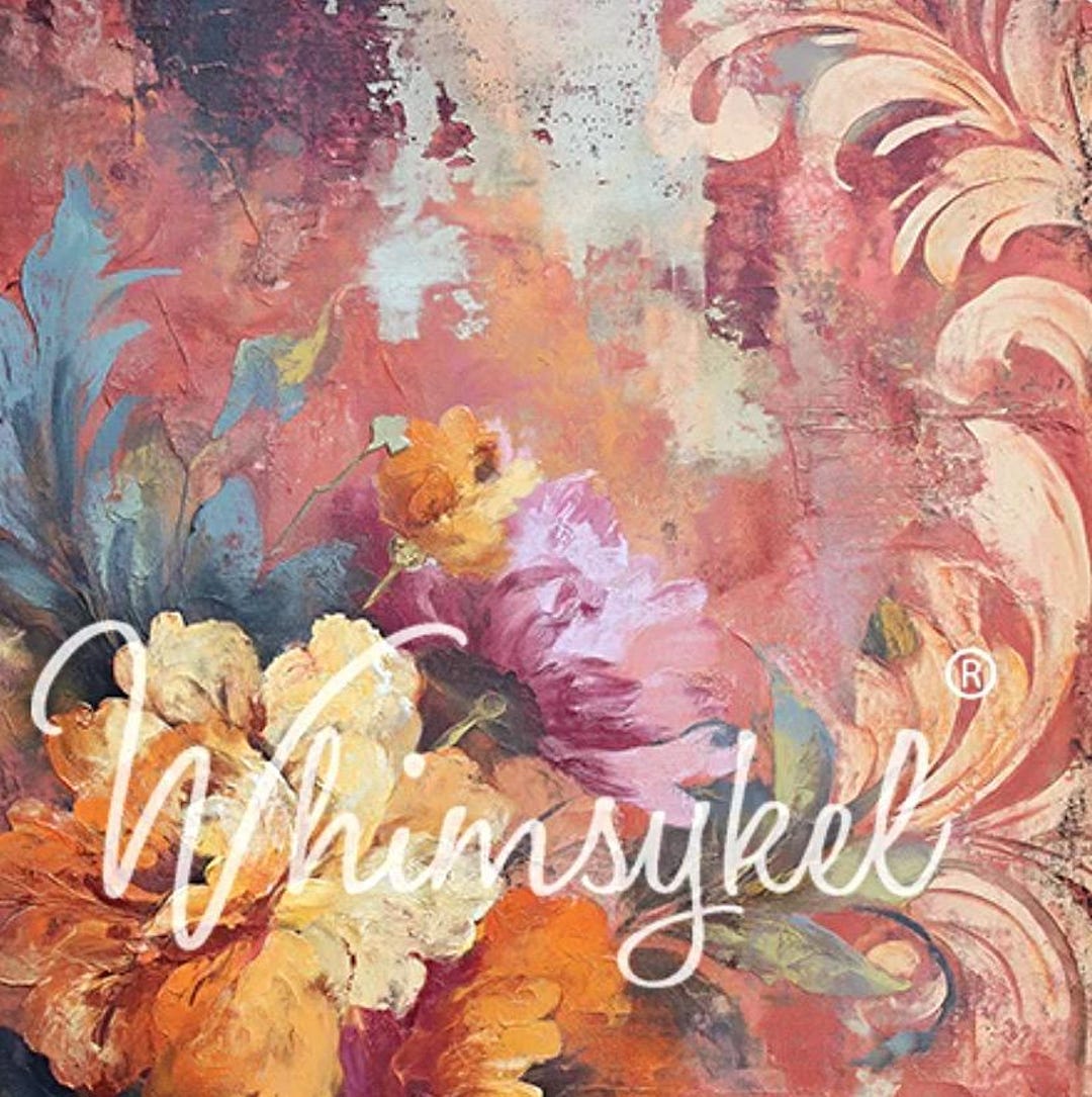 Blooming Alchemy- Decoupage Papers - 2 Sizes - 21 X 29” , 14 X 20” by ...