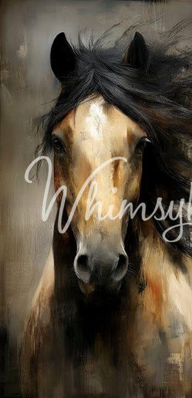 Wild N Free- Whimsykel Designs- Horse Decoupae - Large Decoupage ...