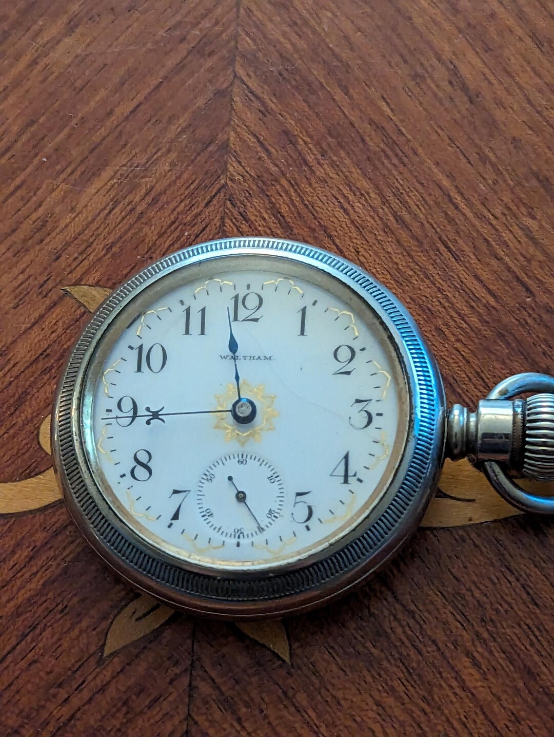 Rare 1900 Waltham Model 1883 Fancy Dialed 18 Sized 17 Jeweled Pocket ...
