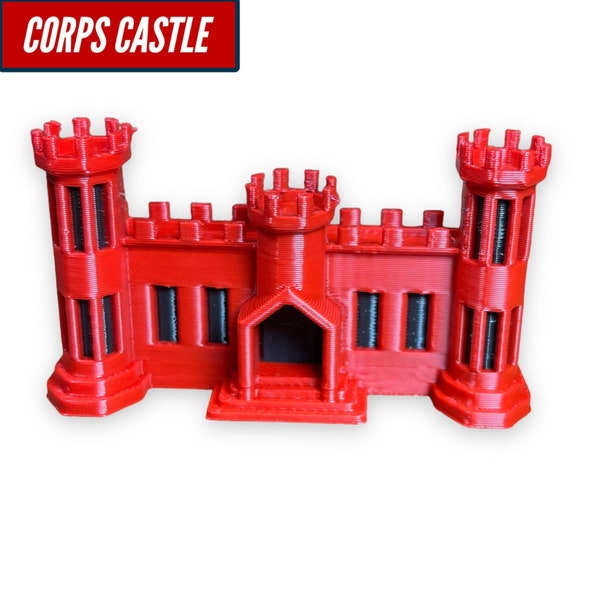 Army Corps Castle Logo - Etsy