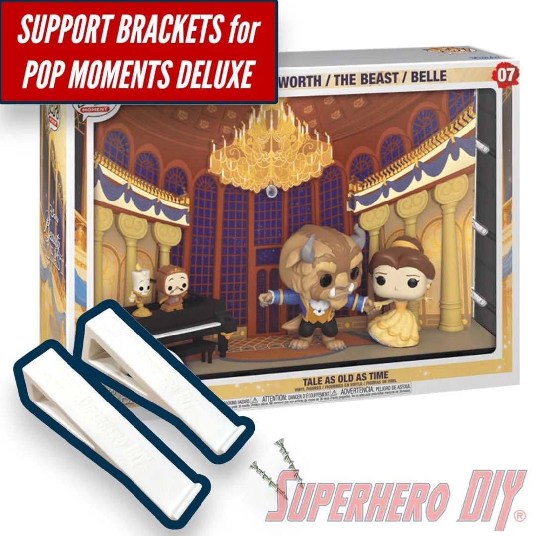 Superhero DIY® Wall Mount for Funko Pop Moments Deluxe Tale as Old as ...