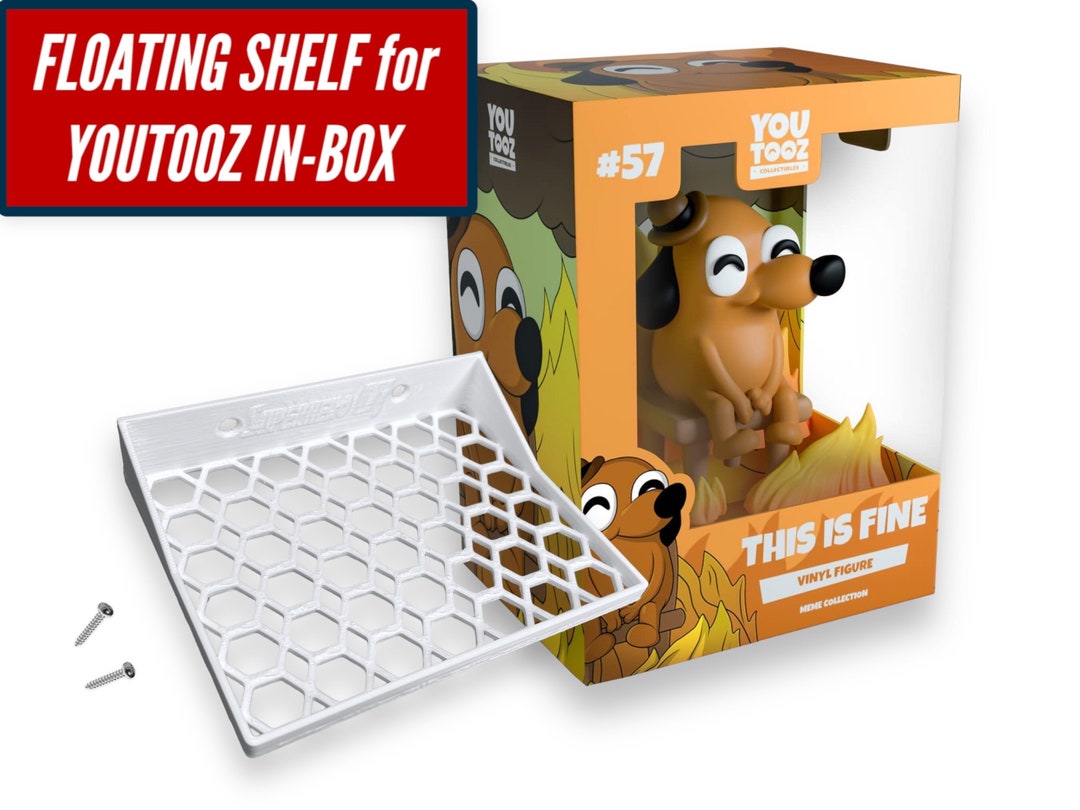 Floating Shelves for Youtooz Collectible Boxes Hexagon Box Display ...