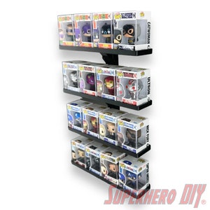 STACKABLE Floating Shelf for Bitty Pop Boxes | Wall Mount for Funko ...