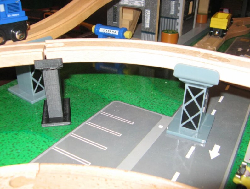 Train Track Support Riser Column Compatible With BRIO or - Etsy