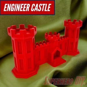 Corps Castle 3d-printed | Combat Engineer Army Corps of Engineers Logo ...