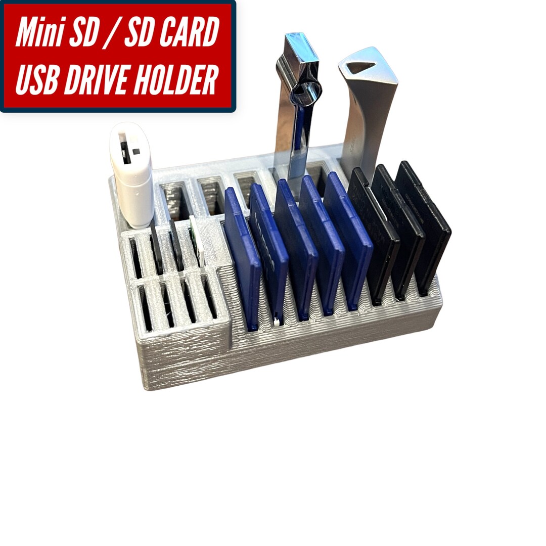Ultimate Flash Drive Holder SD Card Holder Minisd Holder | SD Card ...