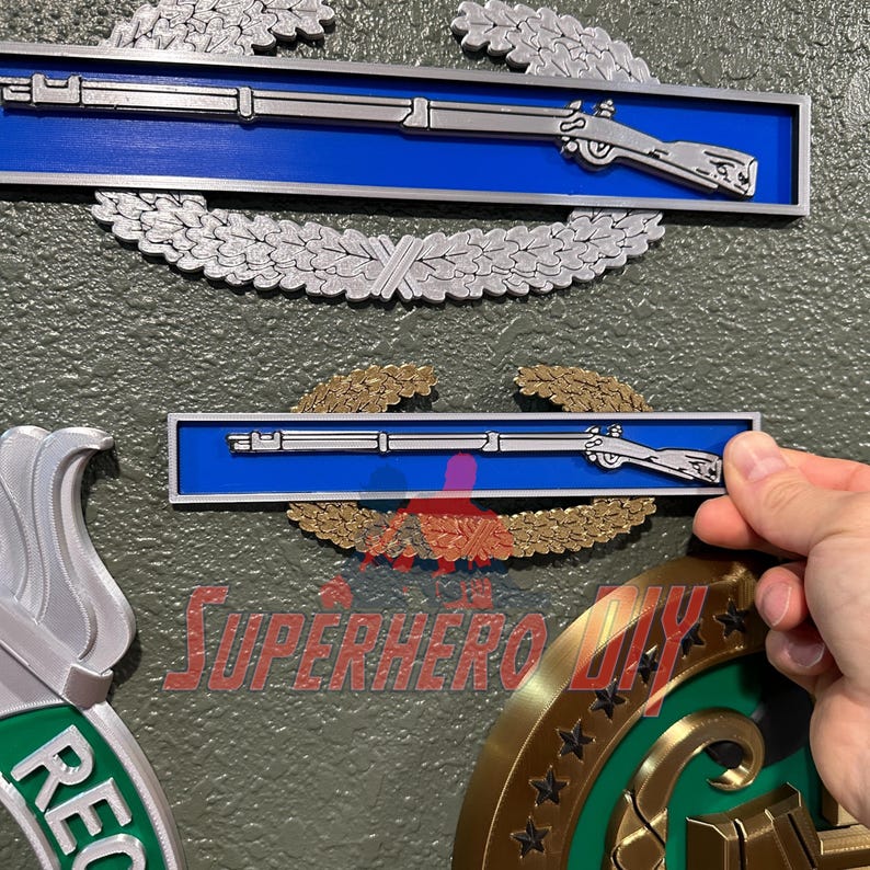 Expert Infantryman Badge (EIB) Replica | Combat Infantryman Badge (CIB ...
