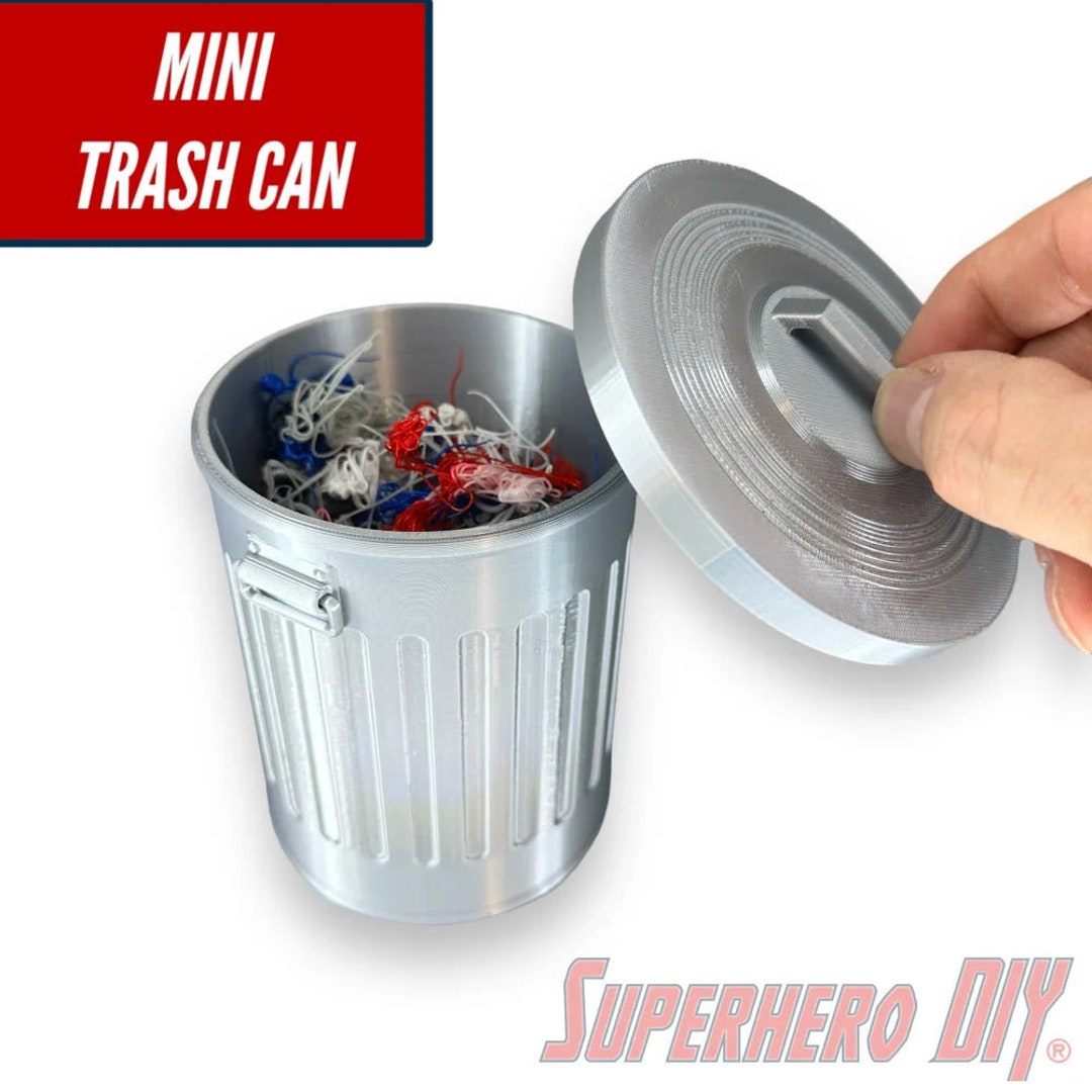 Mini Trashcan - a Simple Desktop Trash Can, Desk Organizer or Candy ...