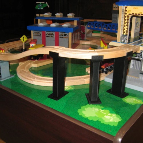 Train Track Support Riser Column Compatible With BRIO or - Etsy