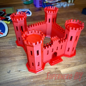 FULL Four-sided Engineer Castle 3d-printed | Combat Engineer Army Corps ...