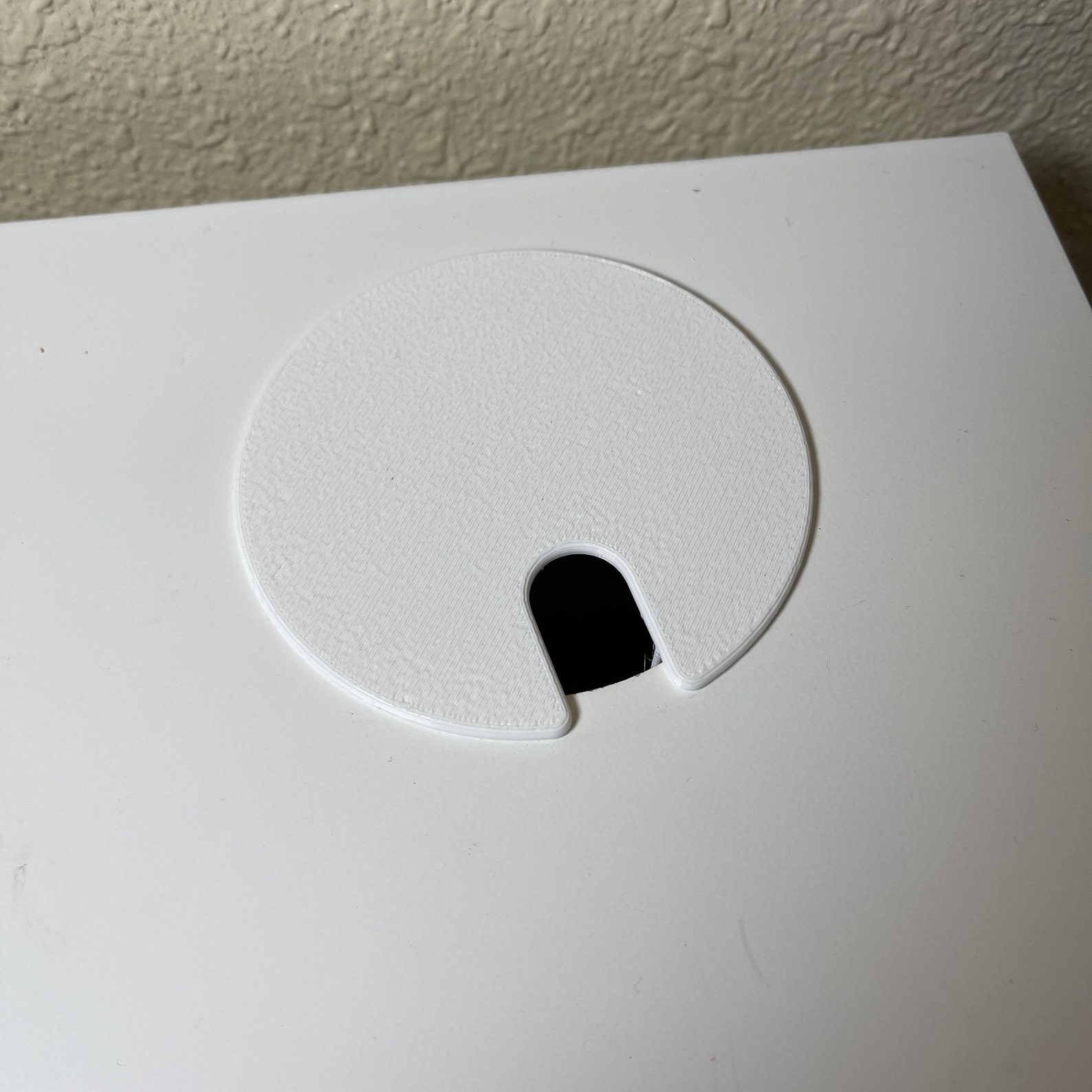 IKEA MICKE Desk Hole Cover Cap | 3d-printed Cable Management Solution ...