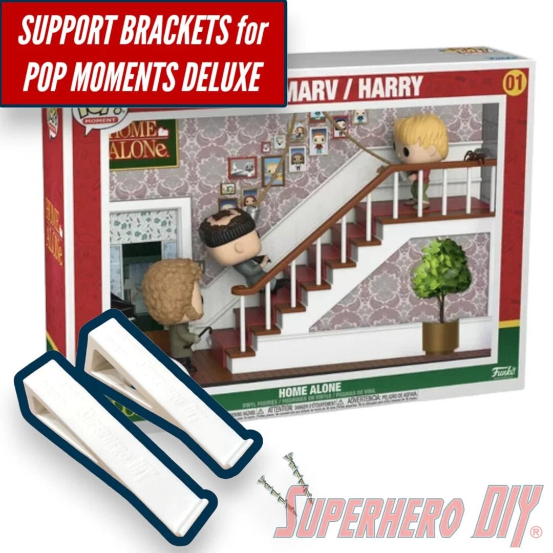 Superhero DIY® Wall Mount for Funko Pop Moments Deluxe Home Alone Marv ...