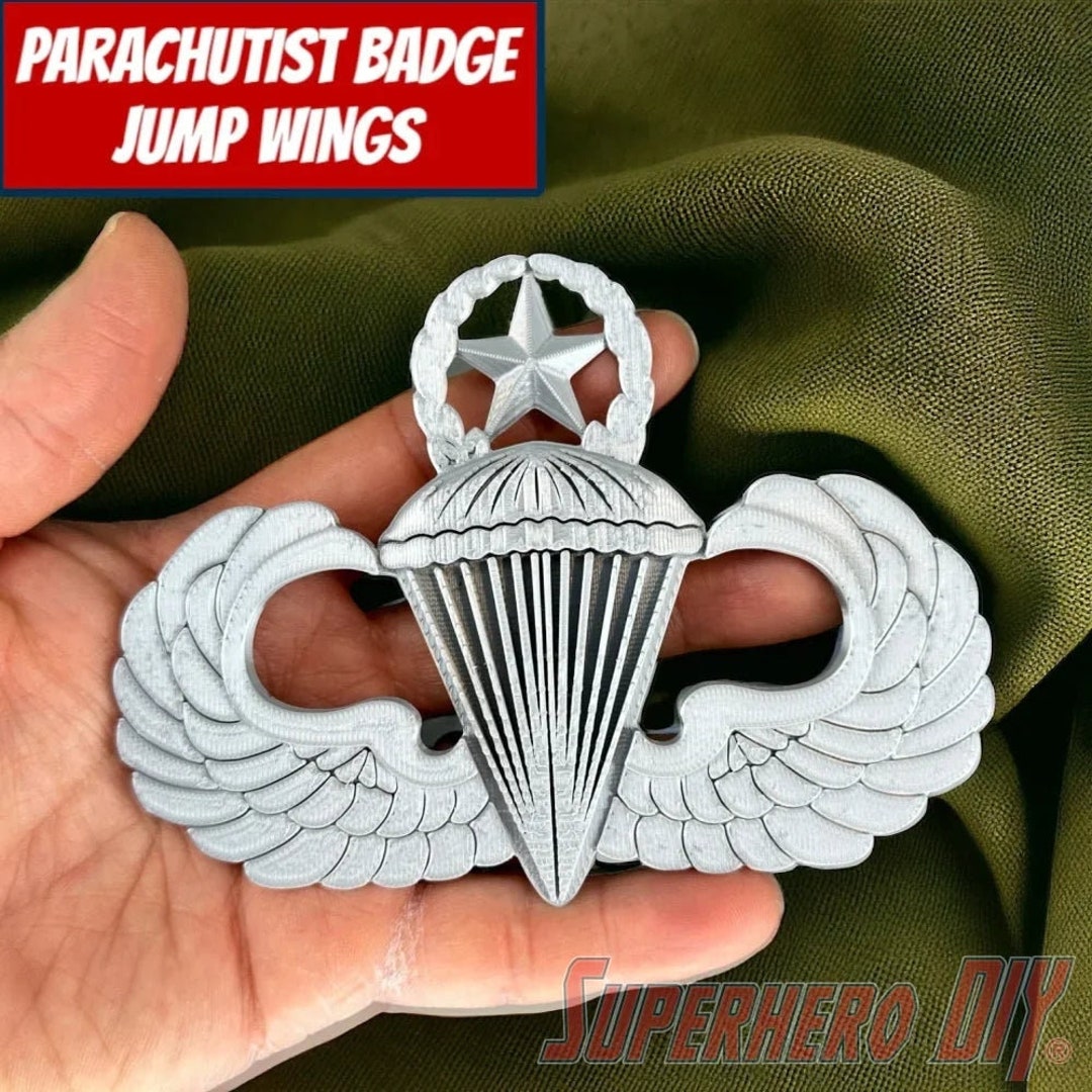 Parachutist Badge Jump Wings Airborne 3d-printed - Etsy