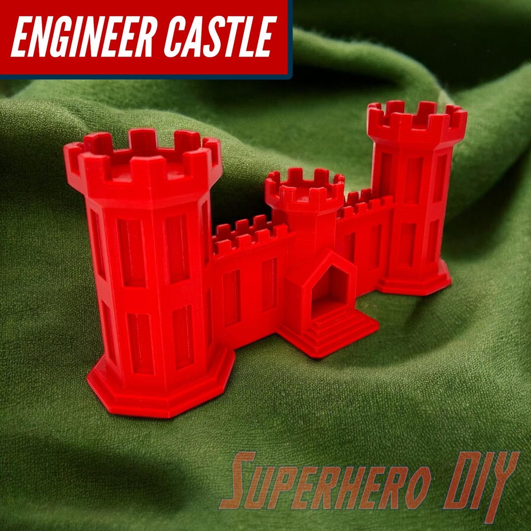 Corps Castle 3d-printed | Combat Engineer Army Corps of Engineers Logo ...