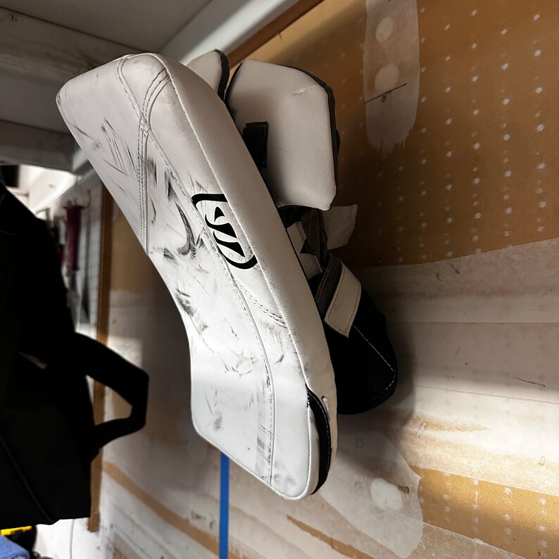Hockey Goalie Glove or Blocker Wall Mount | Goalie Gear Storage ...