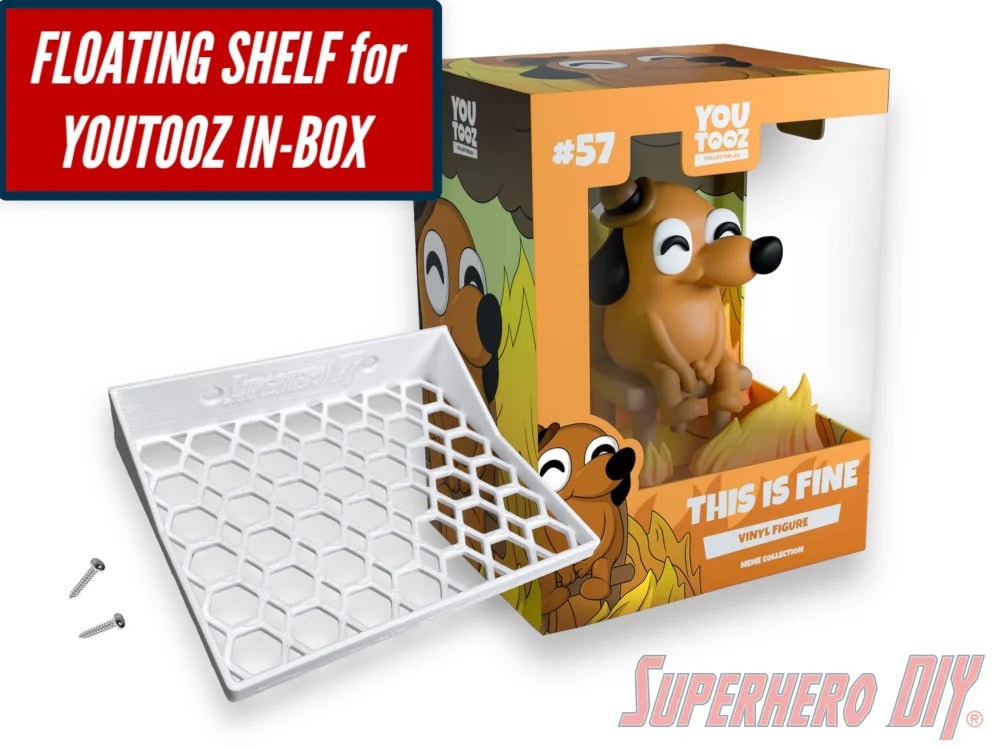 Floating Shelves for Youtooz Collectibles for In-box Display | Wall ...