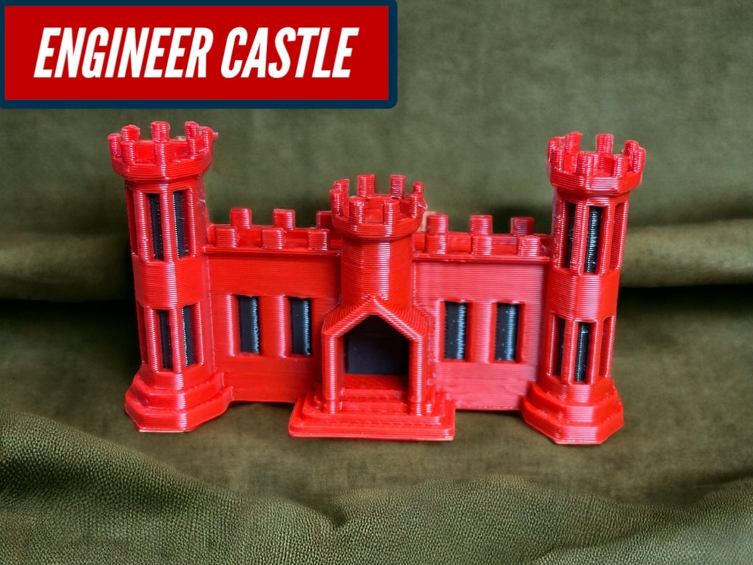 Corps Castle 3d-printed Combat Engineer Army Corps of - Etsy