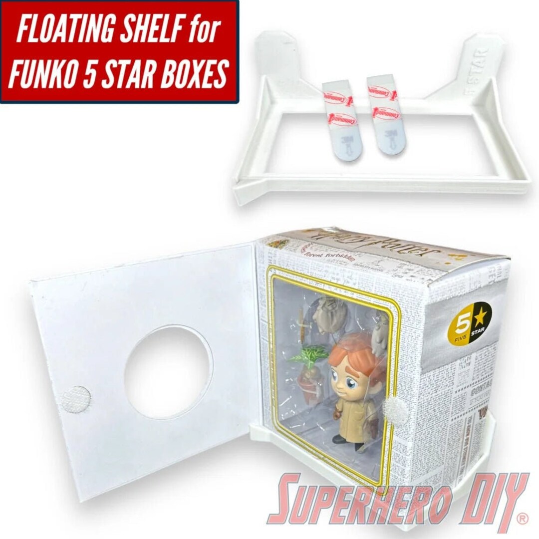 Floating Shelves for Funko 5 STAR Boxes Command Strips - Etsy