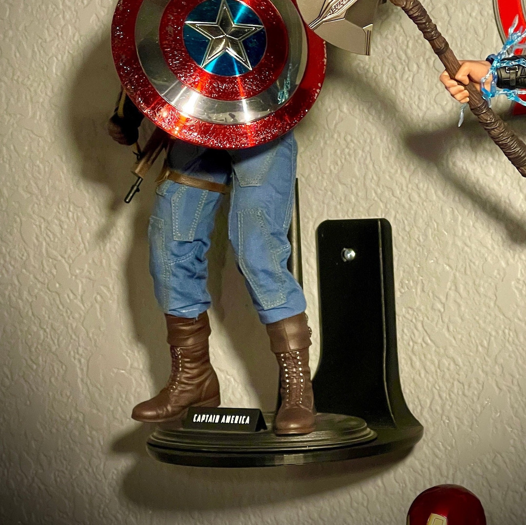Floating Shelf for Hot Toys | 1/6 Scale Figure Shelf | Collectible ...