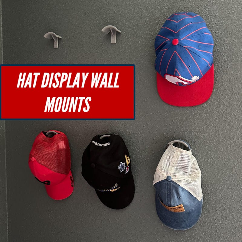 Wall Mount Cap Holder - Etsy