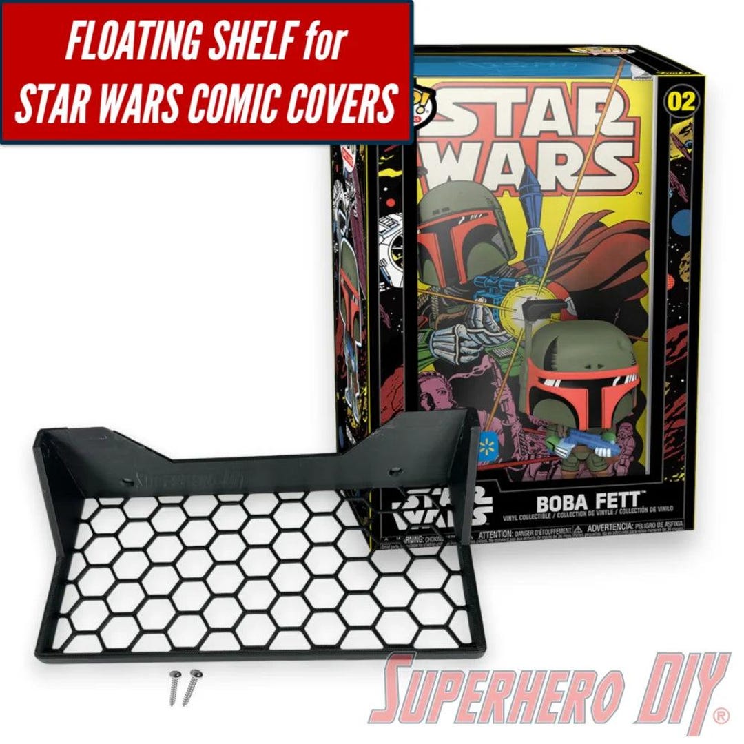 Superhero DIY® Floating Shelf for Funko Pop STAR WARS Comic Covers - Etsy