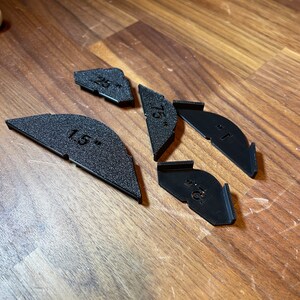 Rounded Corner Template | 3d-printed Woodworking Corner Stencil - Etsy