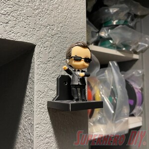 Floating Shelf for NENDOROID Figures | Fits 80mm Base | Comes With ...