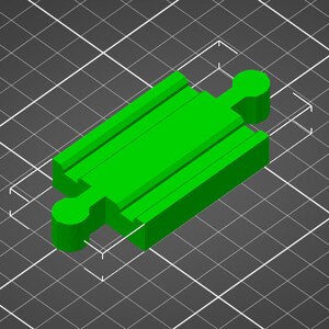 Male to Male Train Track Connector Piece Compatible With Brio or Wooden ...