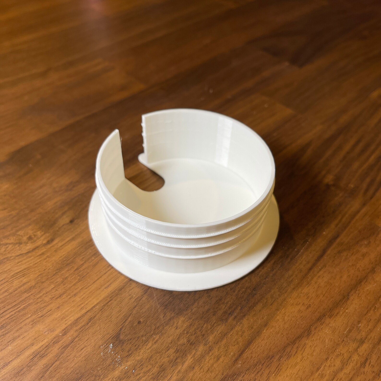 IKEA MICKE Desk Hole Cover Cap | 3d-printed Cable Management Solution ...
