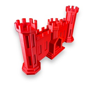 Corps Castle 3d-printed | Combat Engineer Army Corps of Engineers Logo ...