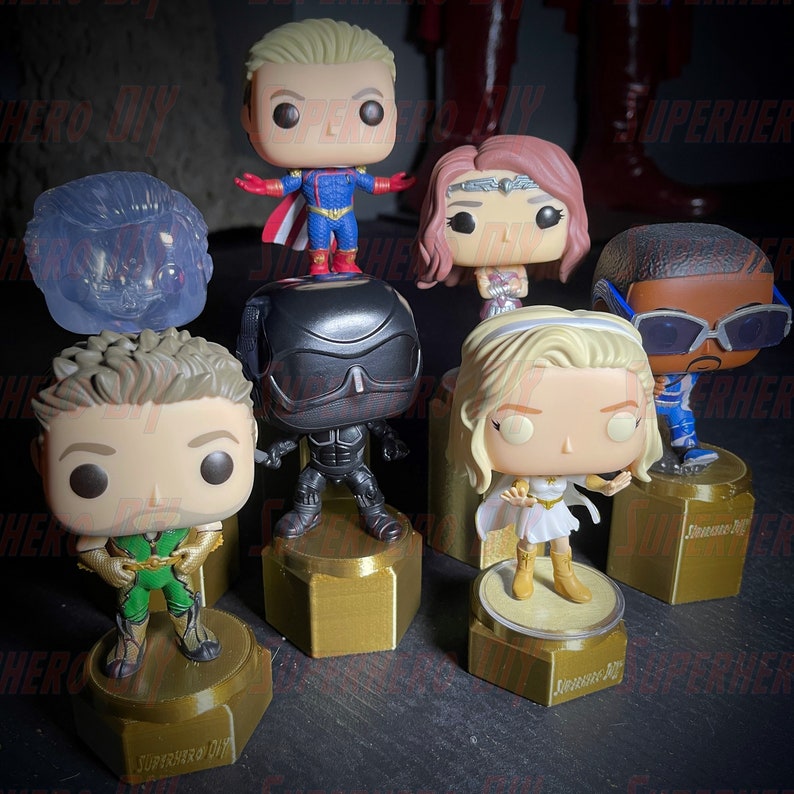 Pedestal Stands for Funko Pop 4 Figures or Collectible - Etsy