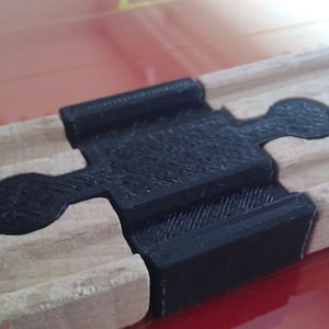 Male to Male Train Track Connector Piece Compatible With Brio or Wooden ...